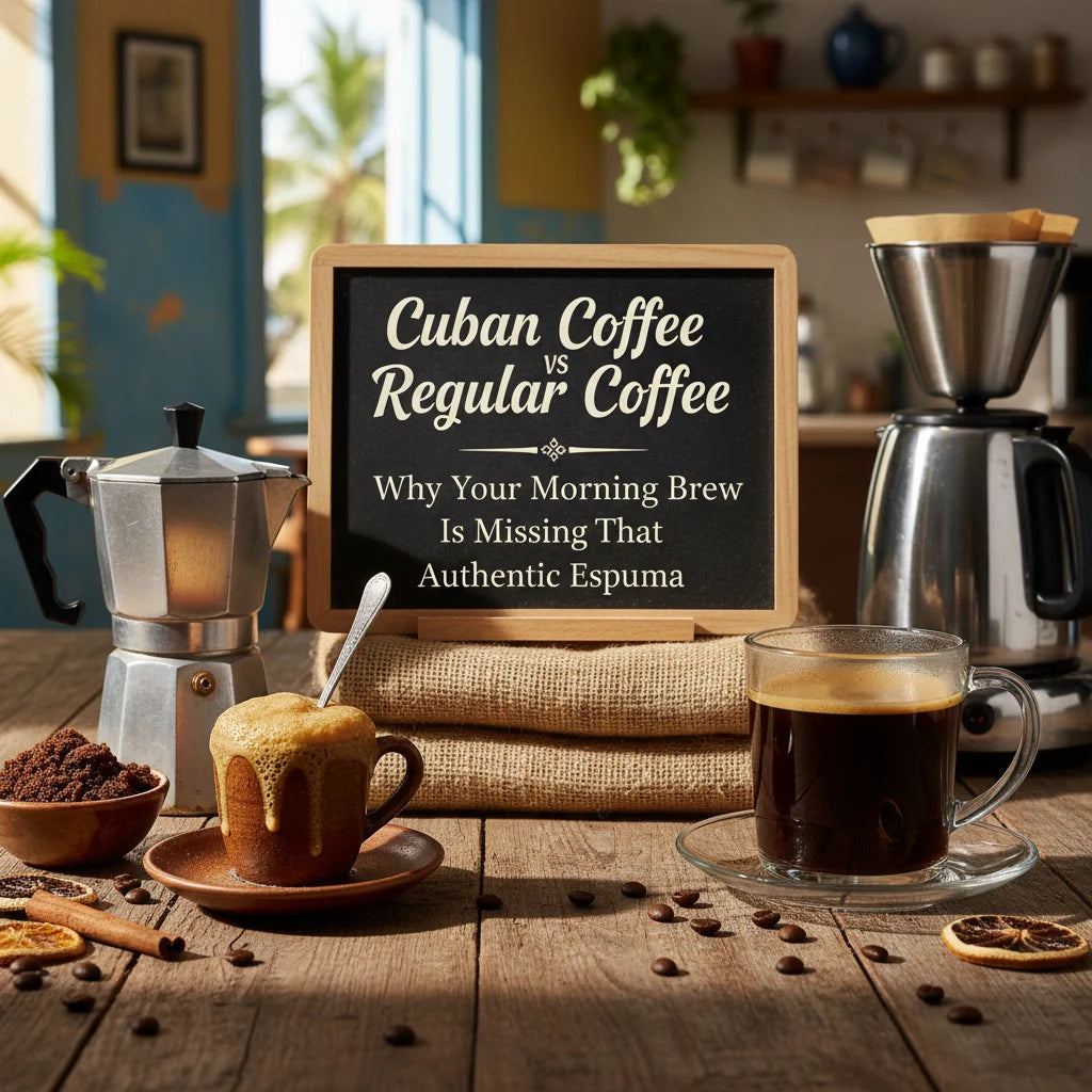 Cuban Coffee vs Regular Coffee: Why Your Morning Brew Is Missing That – HAVANA ROASTERS COFFEE